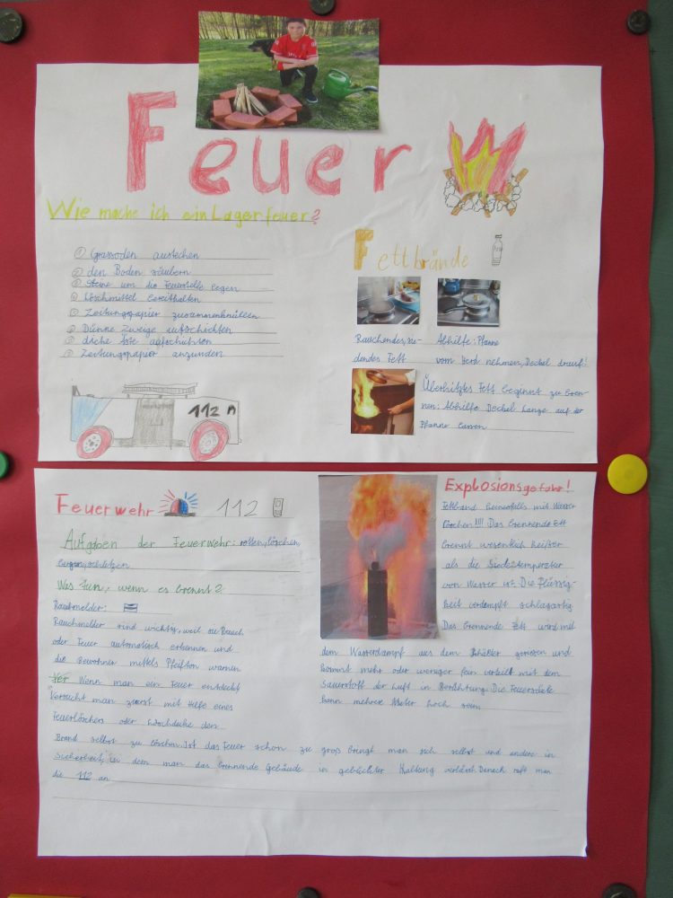 Tolle Lernplakate und Bastelideen der Auerbacher Kinder während des ...